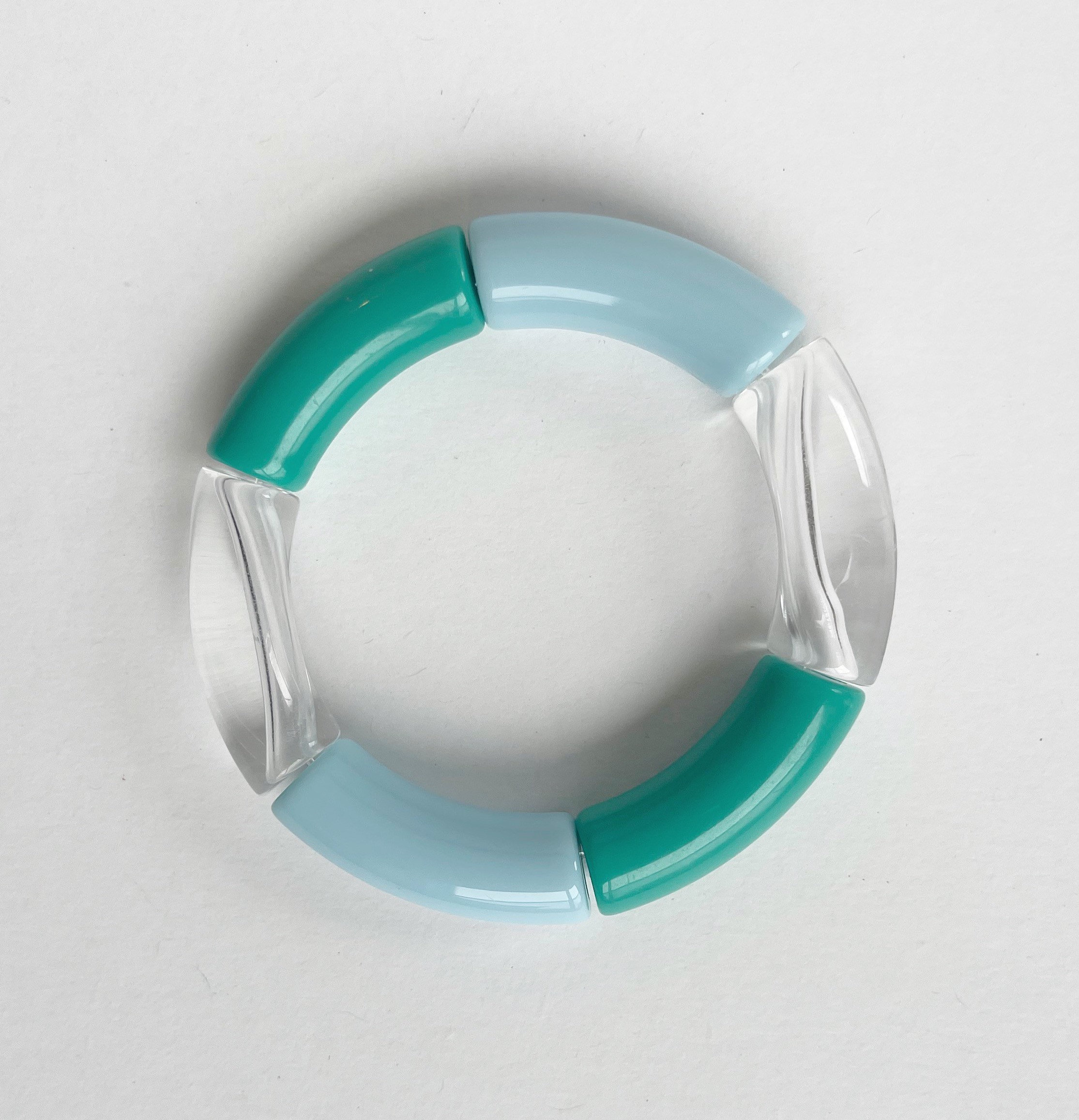 Pool Party - Acrylic Bangle Bracelet | Acrylic Bracelet Stack | Acrylic ...