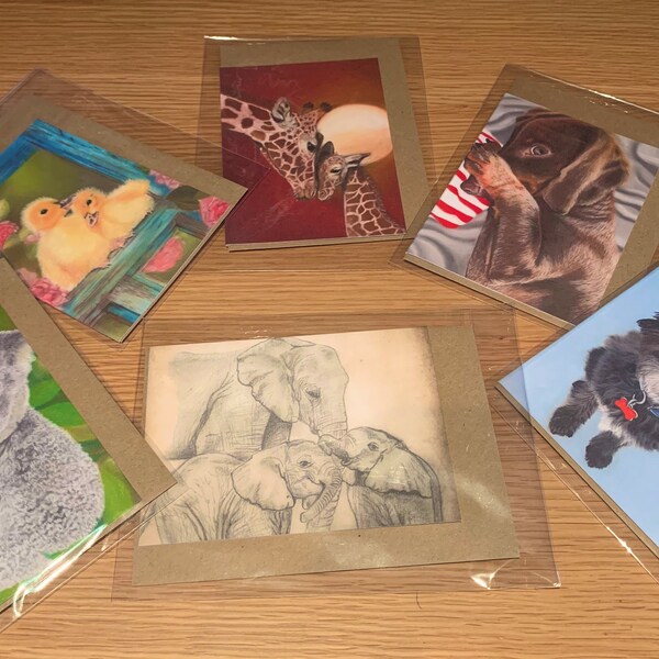 Original Art Cards - Etsy UK
