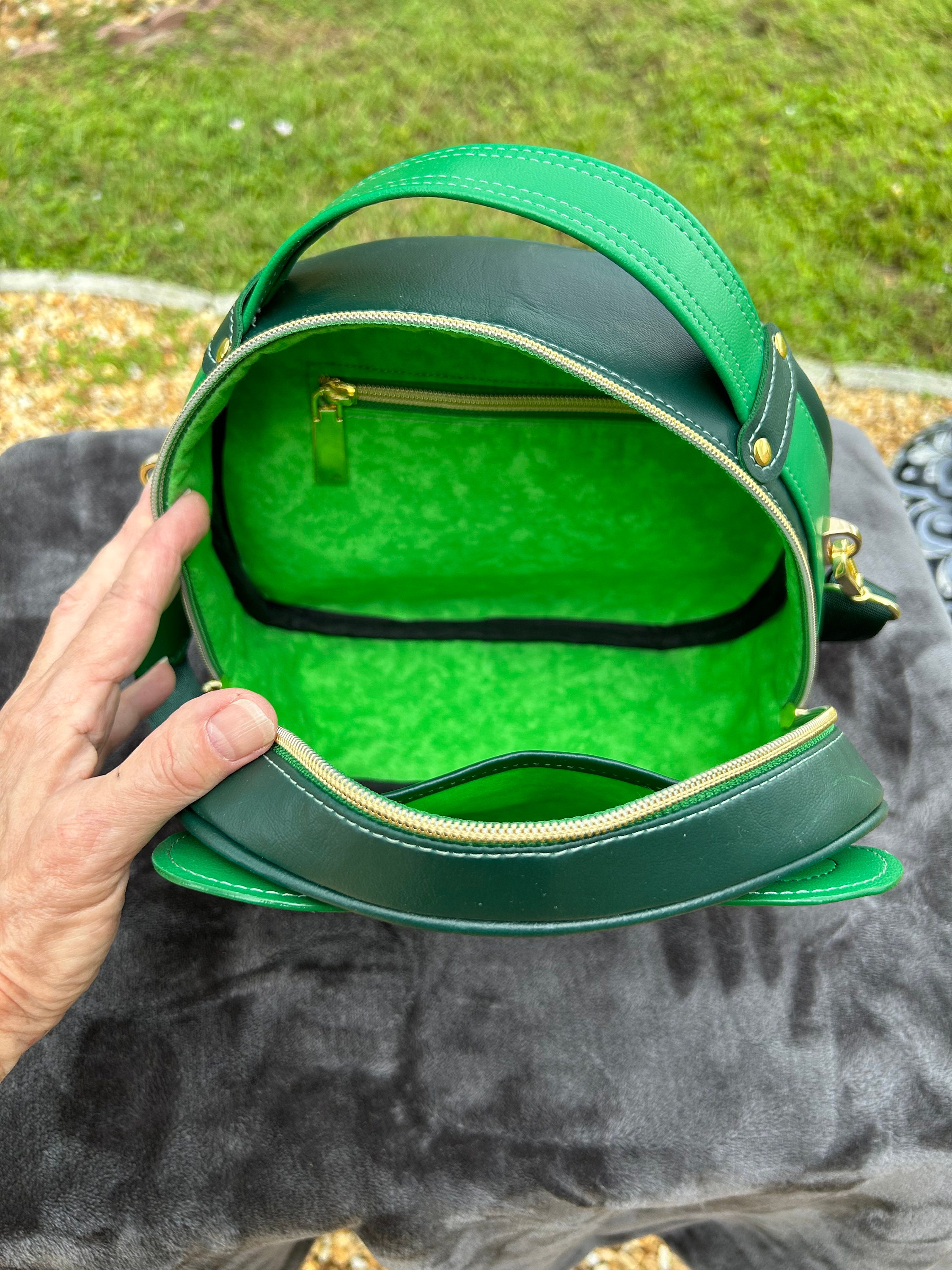 Hugo Crossbody Bag, Whimsical Frog Handbag, Bowler Shaped Handbag - Etsy