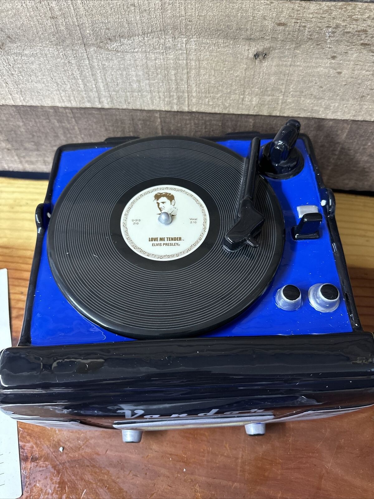 Elvis Presley Record Player Cookie Jar Limited Edition in Box - Etsy