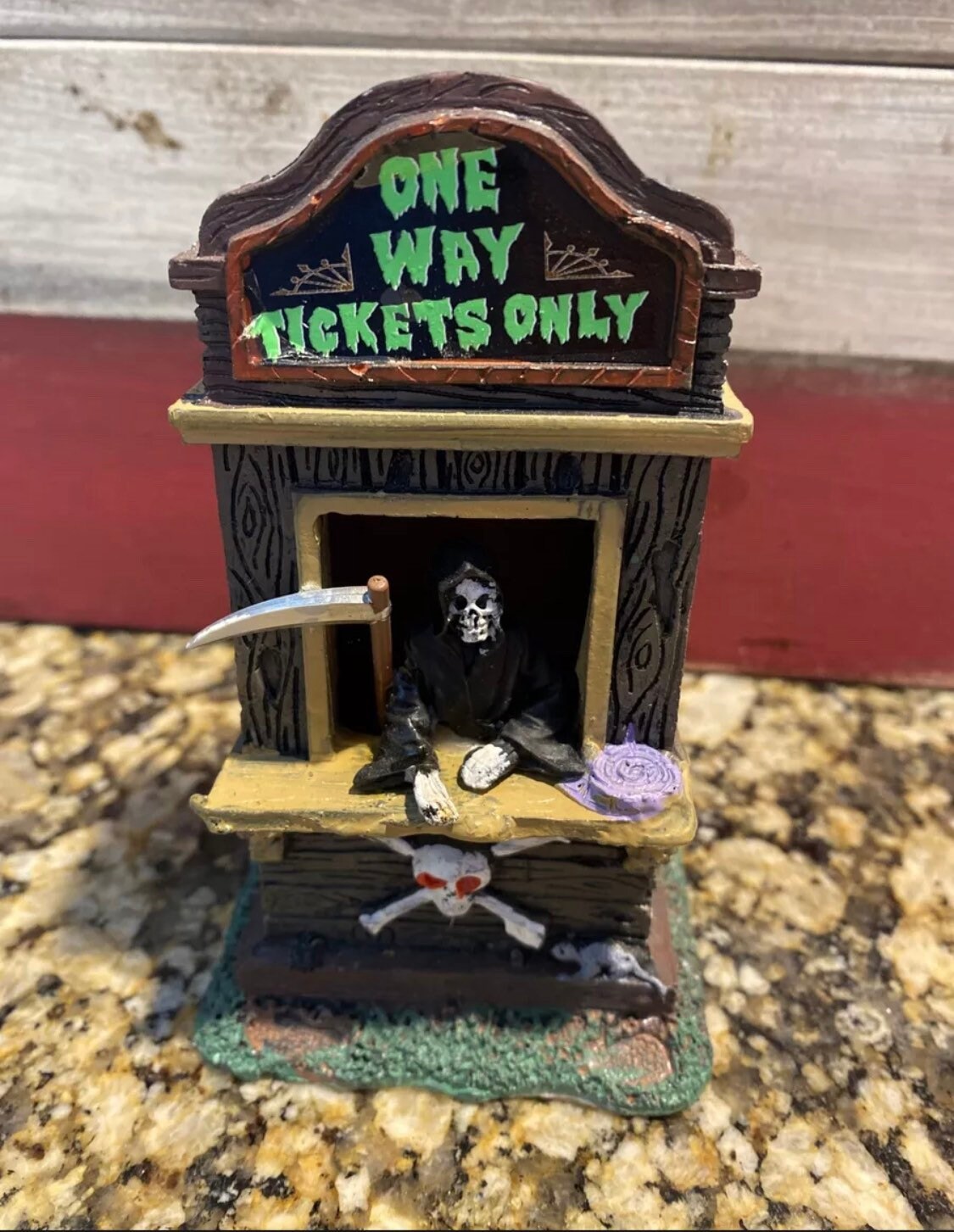 Lemax Spooky Town Ticket Booth - Etsy