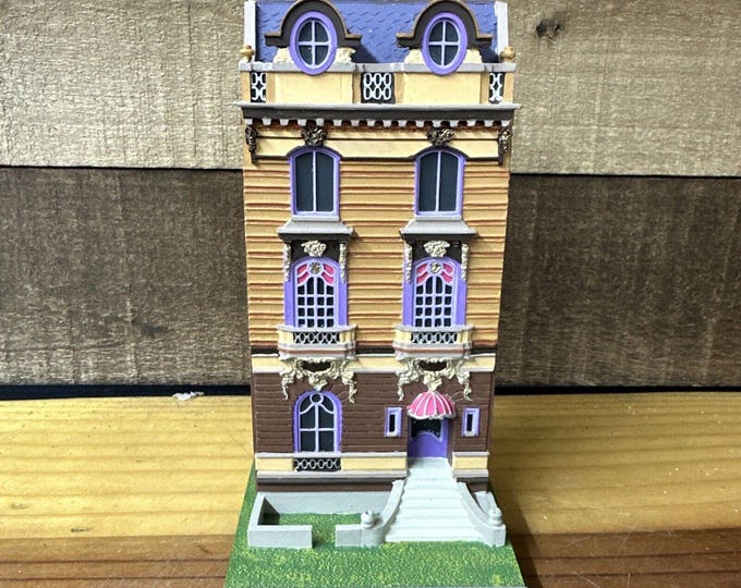 1995 Lefton Roadside USA Collection Village Victorian Queens Rachel - Etsy