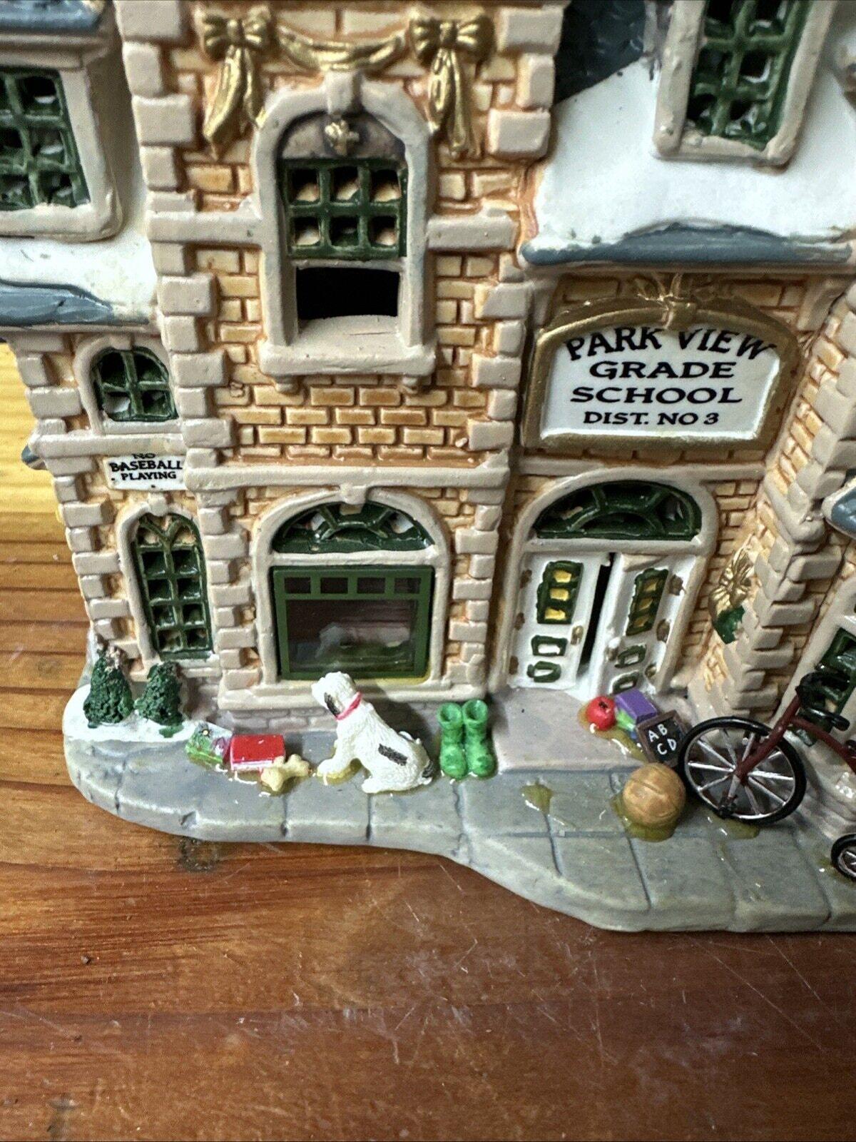 Lemax Enchanted Forest Park View Grade School Christmas Village - Etsy