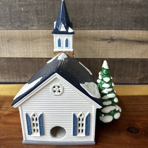 Dept 56 Snow Village 54640 Wedding Chapel With Box - Etsy