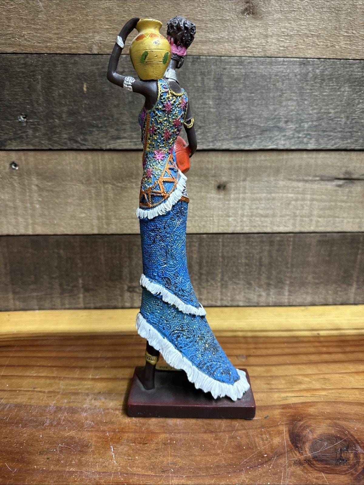 African American Woman Statue Punta Cana 11” Tall - Etsy