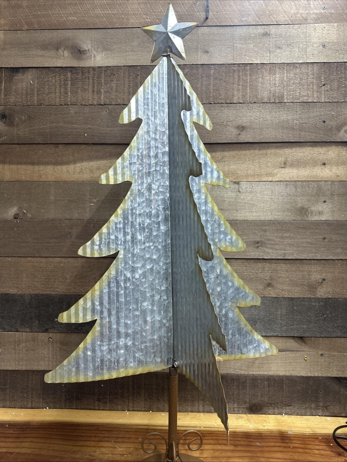 Rustic Metal Christmas Tree 3 Ft - Etsy