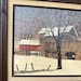 Hargrove Barn Stable Winter Scene Painting - Etsy
