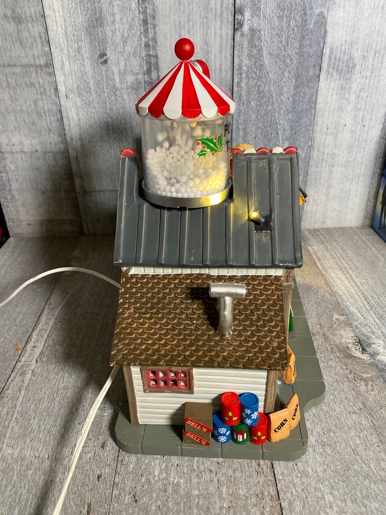 Lemax Bells Gourmet Popcorn Factory - Etsy