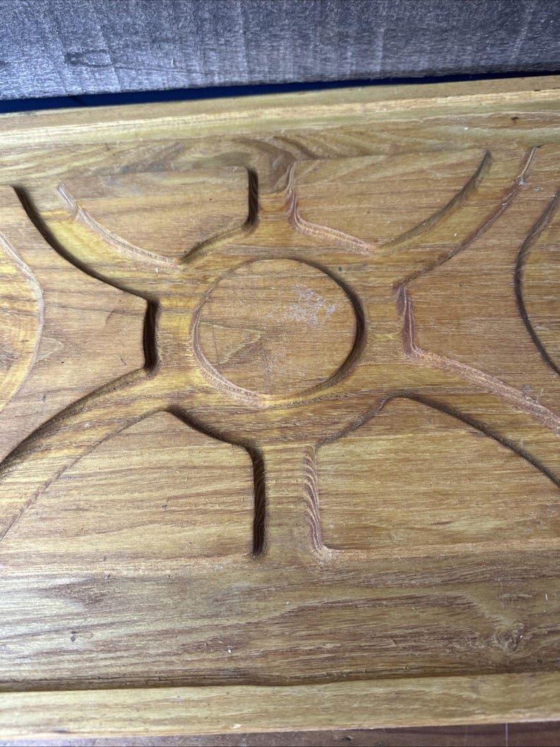 Marlboro Longhorn Handles Wood Carving Charcuterie Board Serving Tray ...
