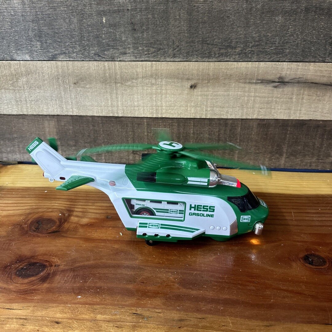 HESS Helicopter and Car Set Vintage Toy -lights Sound and Movement - Etsy
