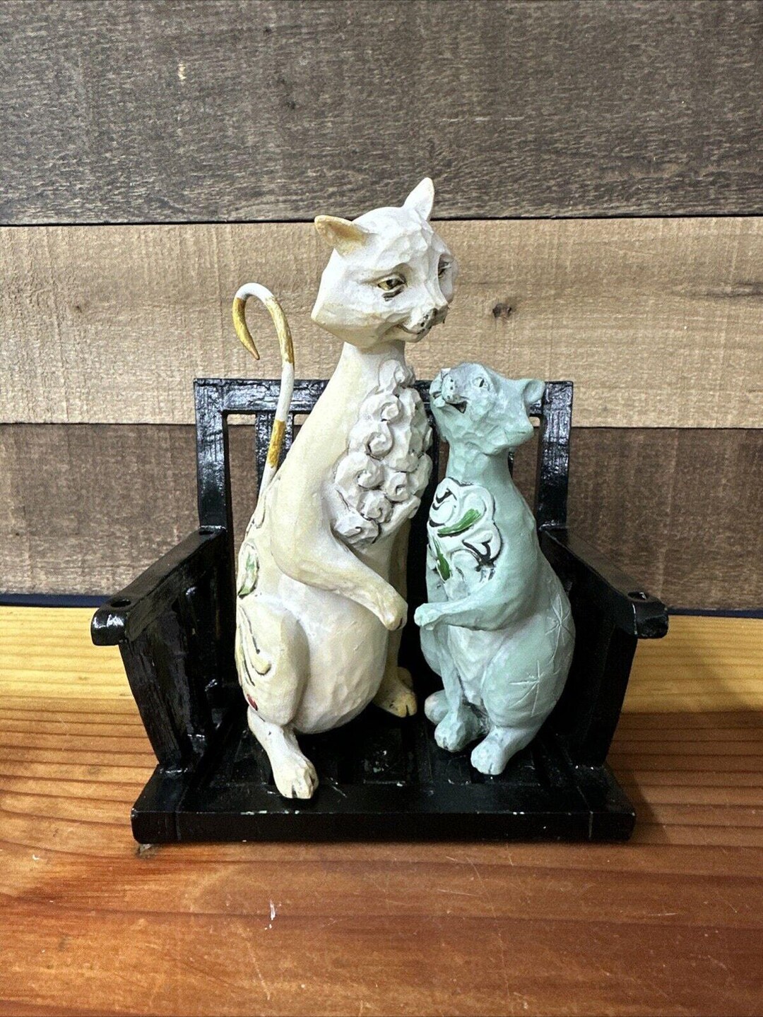 Jim Shore Feline Friends Cats Hanging Swing Rare -flaws - Etsy