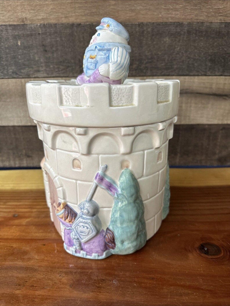 HUMPTY DUMPTY Fairy Tale Castle Home Collection Ceramic Cookie Jar - Etsy