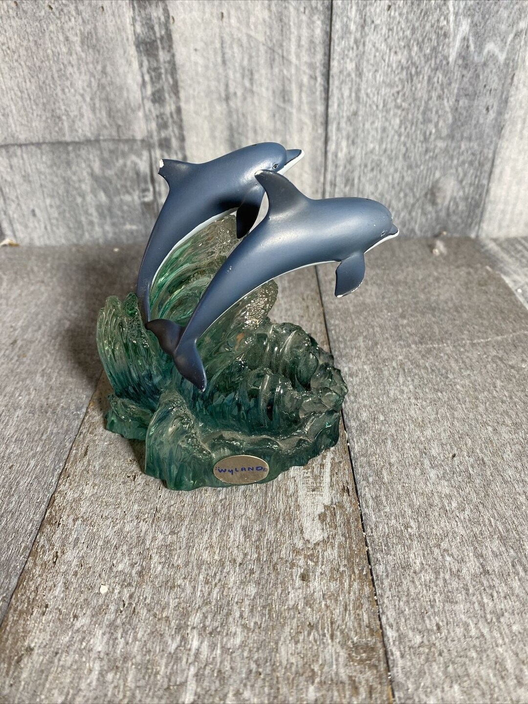 Wyland Dakin Artist Collection "minds in the Water" Acrylic Sculpture ...