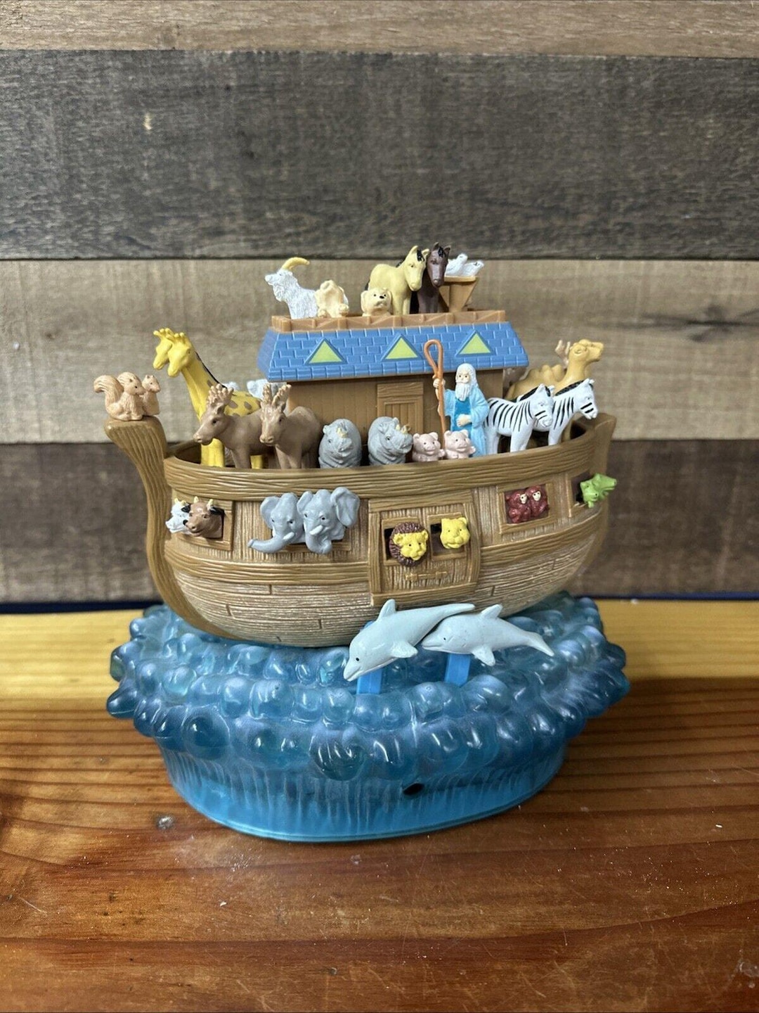 Noah's Ark Musical Rocking Motion Sensored Avon Gift Collections Works ...