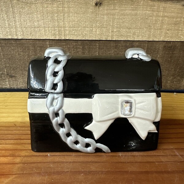 Ceramic Purse Cookie Jar - Etsy