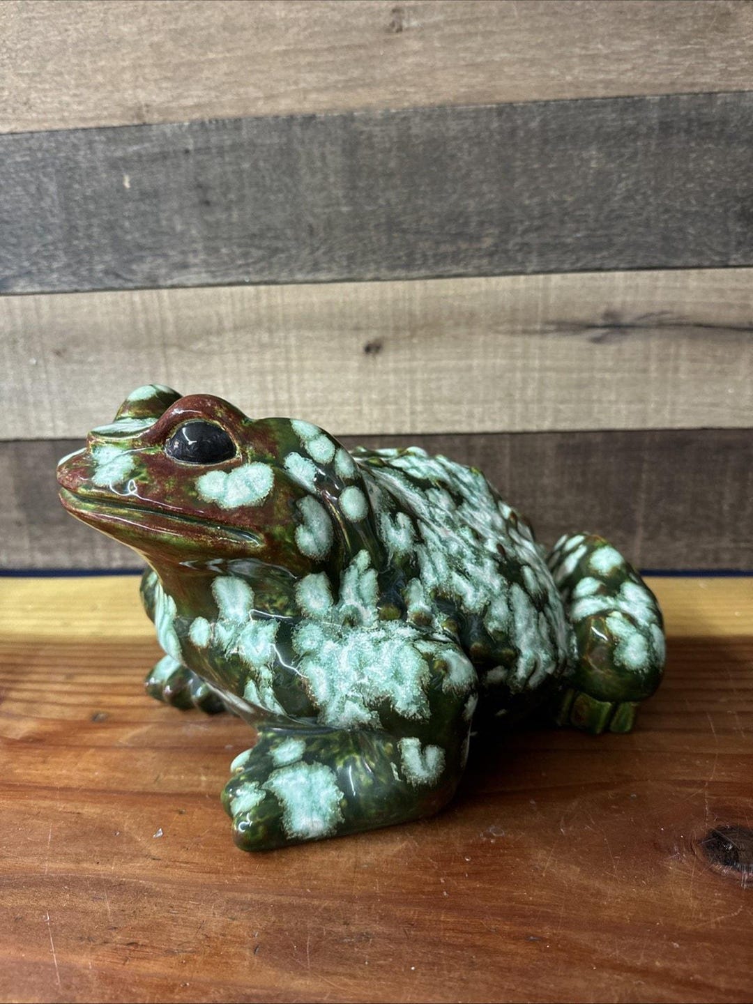 Arnel's Vintage Large Frog Toad Ceramic Figurine - Etsy