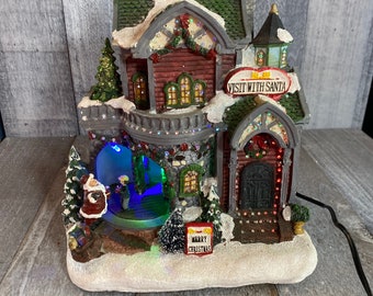 Fiber Optic Santa - Etsy