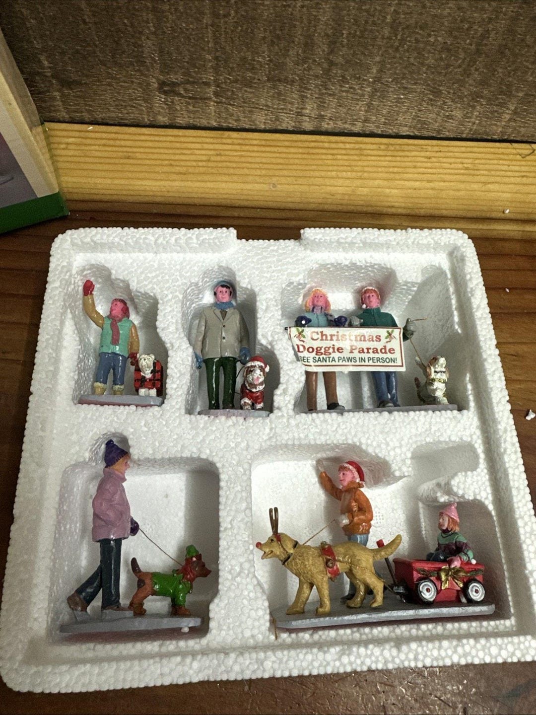 Lemax Christmas Doggie Parade Village Figures Dogs Set of 5 in Box - Etsy