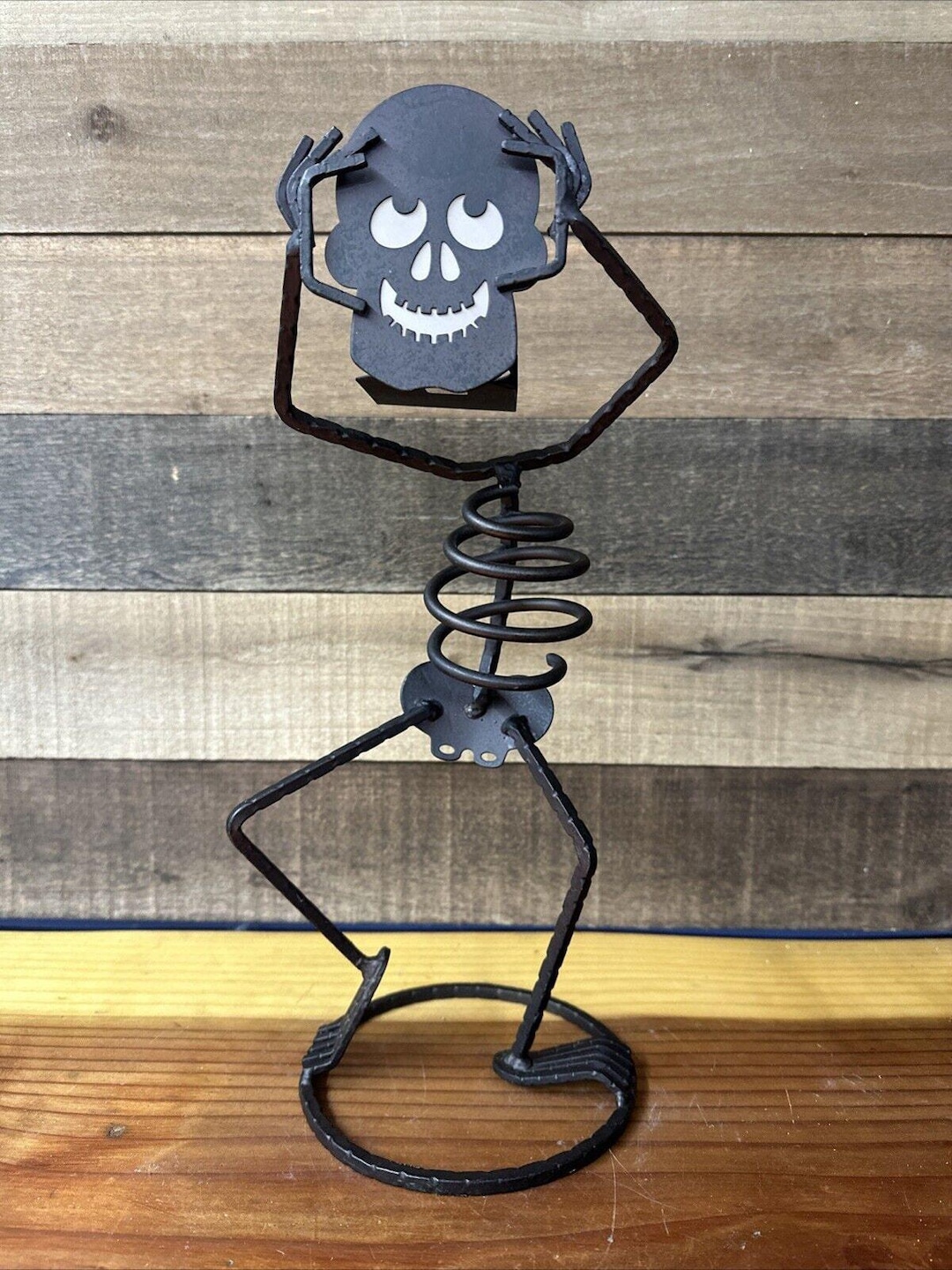 Mr Bones Skeleton Partylite Votive Holder -no Box - Etsy