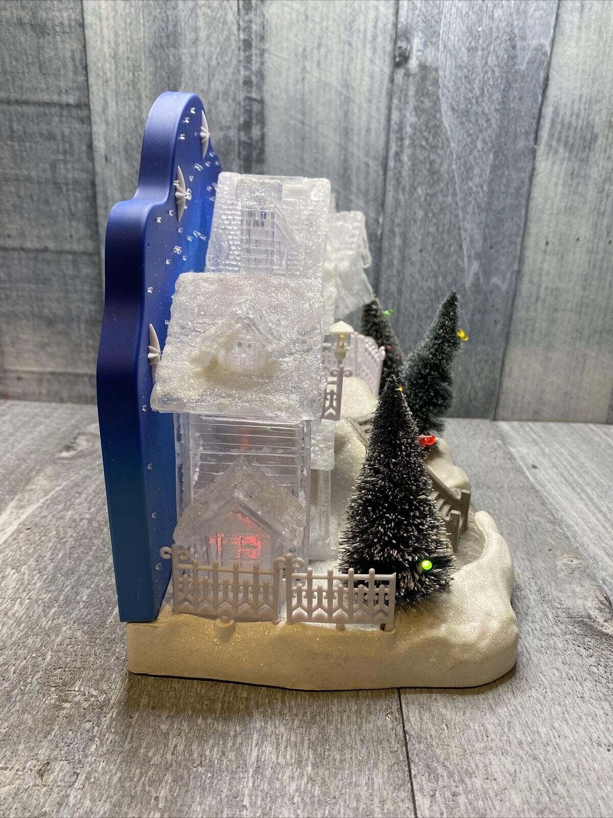 Home Elements Village Christmas Ice Houses LED Color Changing Lights - Etsy