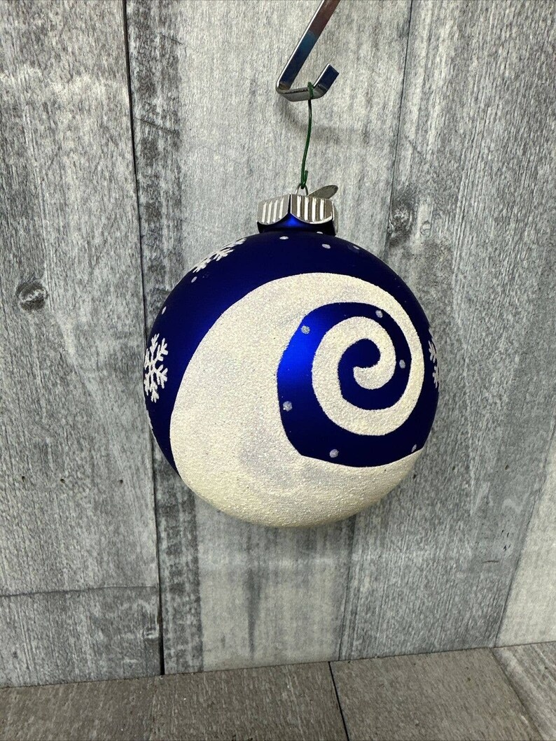 Christopher Radko Sparkle Santa Glass Ball Christmas Ornament 5” - Etsy