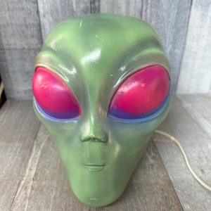 Rare 1995 Alien Head Light up Foam Light Trendmasters - Etsy