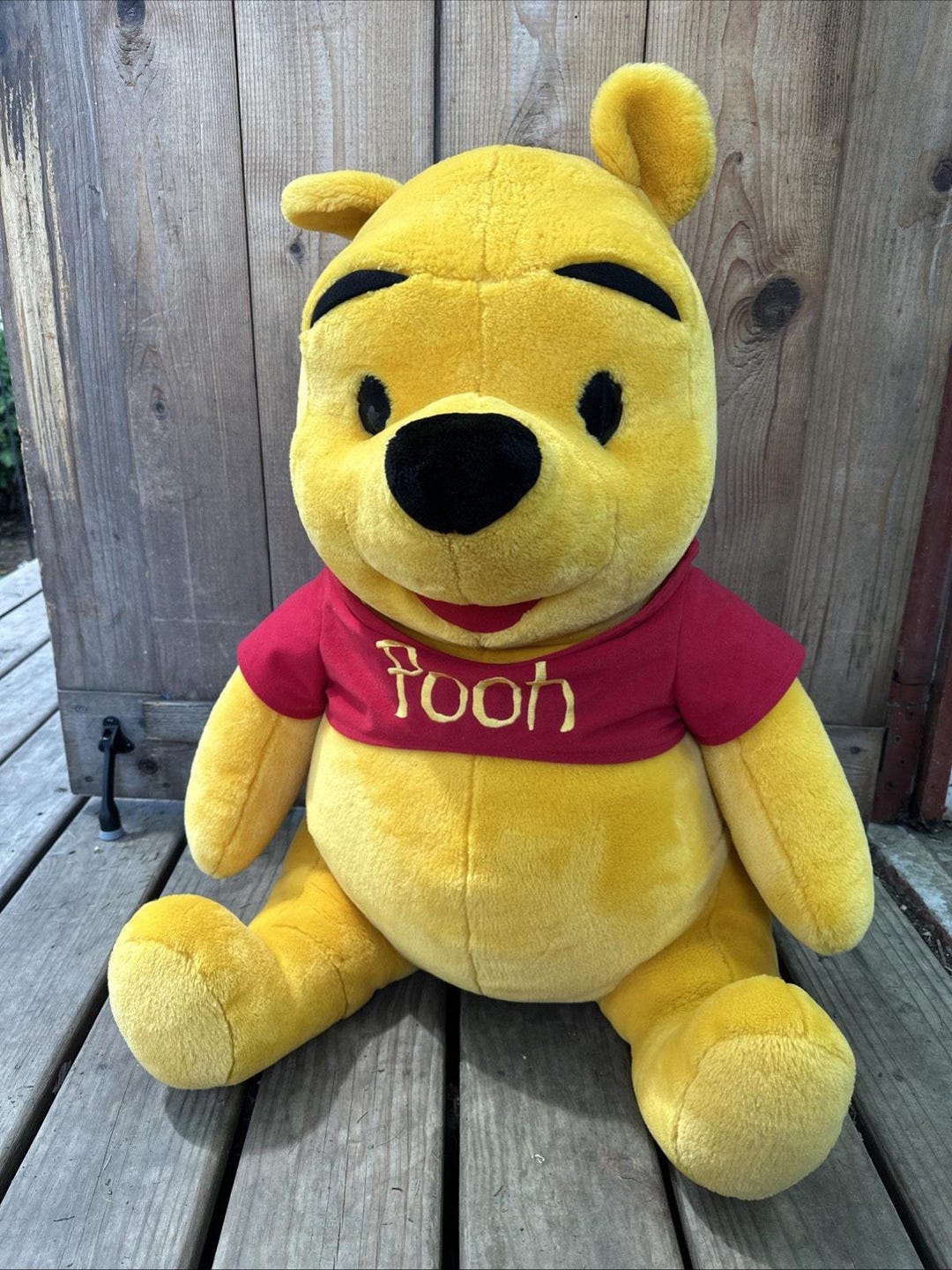Disney LARGE Winnie the Pooh JUMBO Stuffed Plush Bear RARE 28” Tall ...