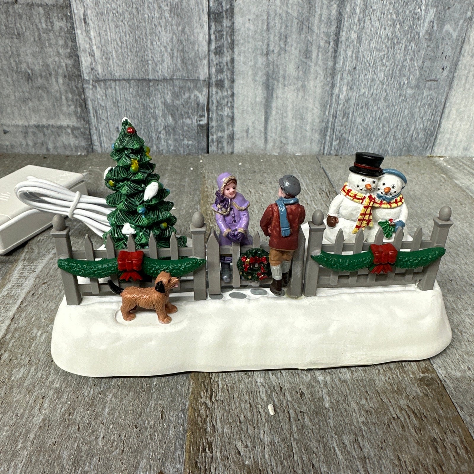 Lemax Swinging Gate Animated Table Accent - Etsy