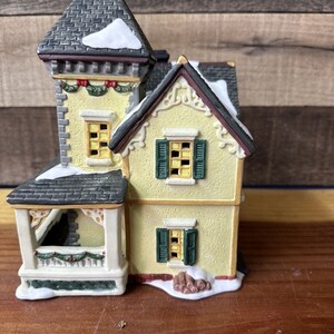 Dickens Collectables 1997 Victorian Christmas Porcelain Green Shutters ...