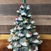 VTG 14 Ceramic Christmas Tree Atlantic Mold White Flocked No Base - Etsy