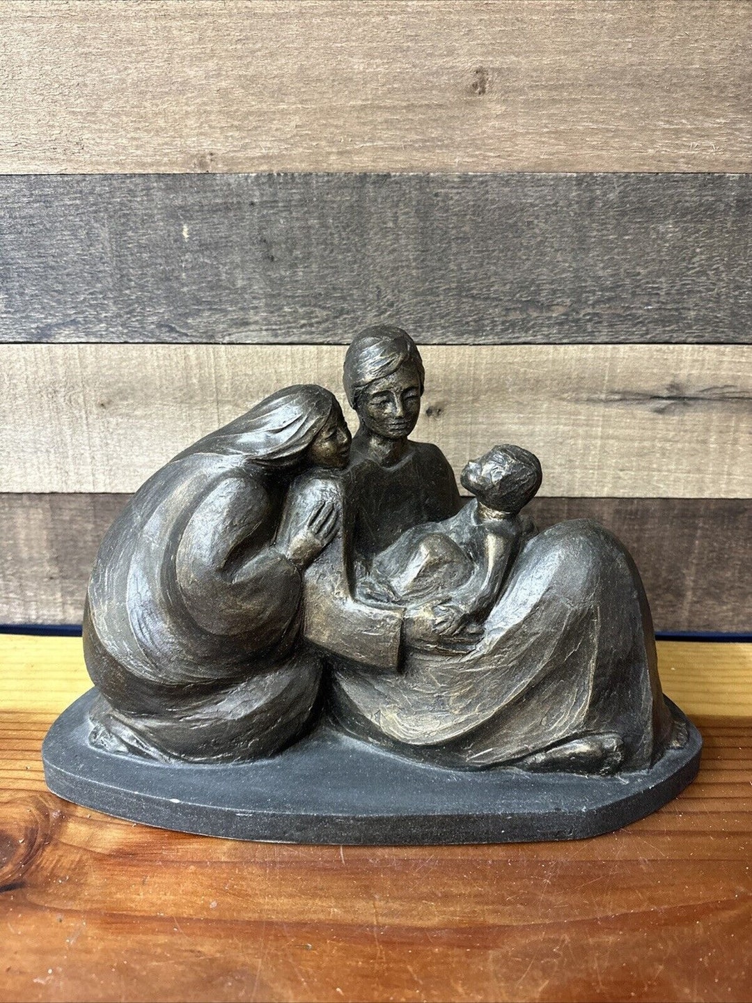 The Beloved Mary Joseph and Baby Jesus Heavy Statue 13x10x6 - Etsy