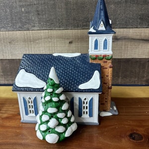 Dept 56 Snow Village 54640 Wedding Chapel With Box - Etsy