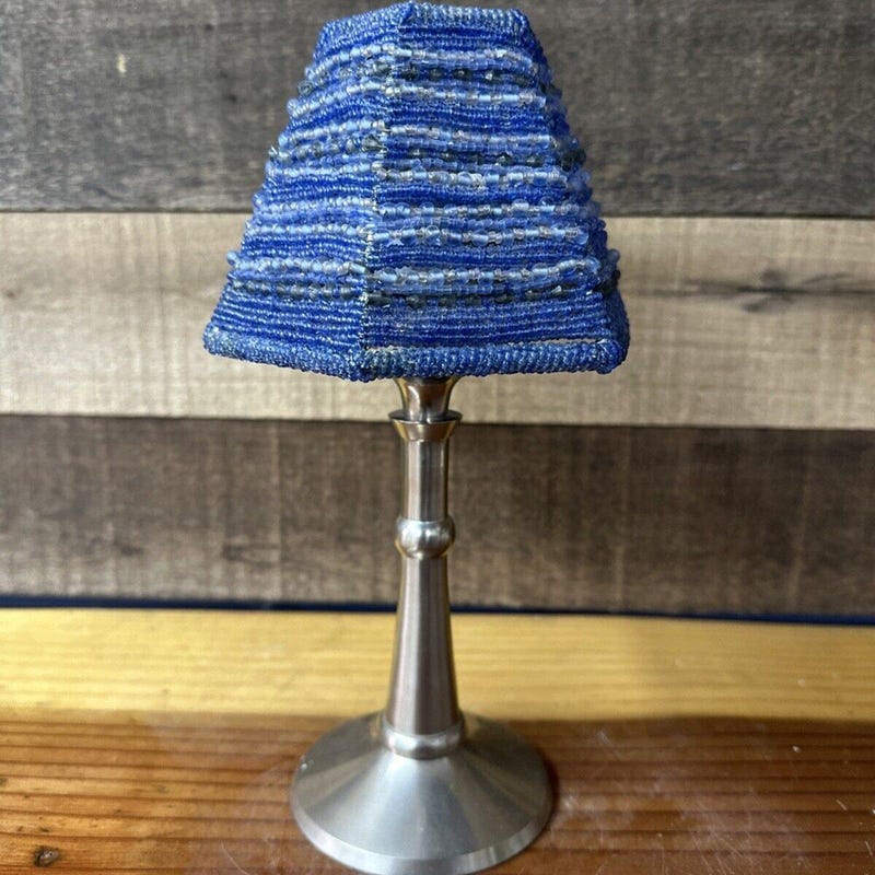 Beaded Lamp Shade - Etsy