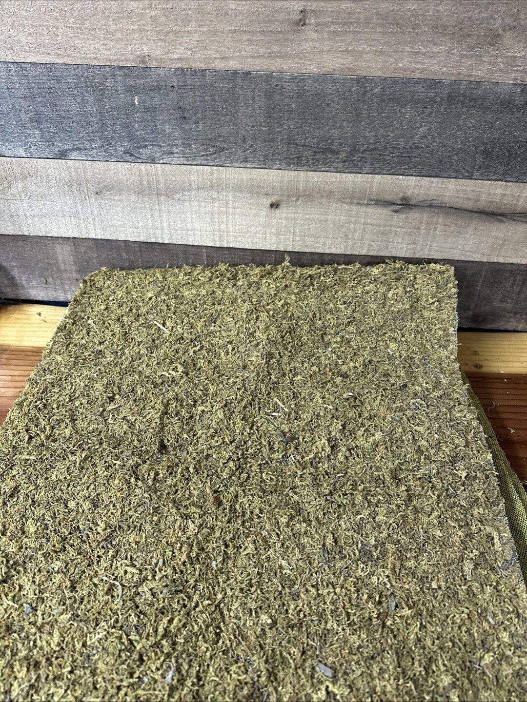 Lemax Moss Display Mats Set of 4 39" X 18" Village Collection Landscape ...