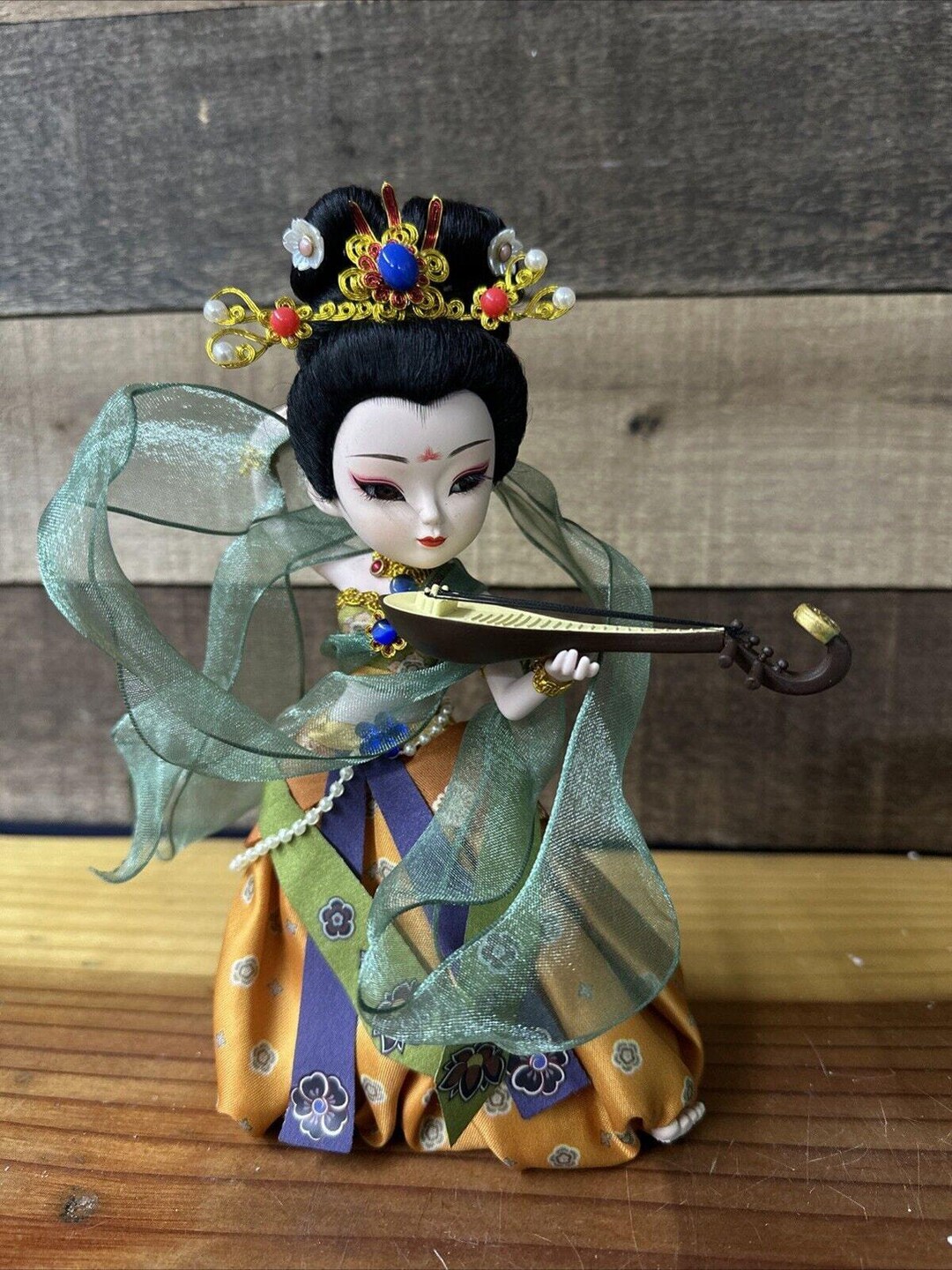 Play the Pipa Ancient Style Doll Opera Doll Chinese in Box - Etsy