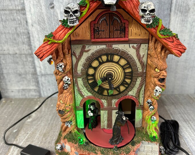 Lemax Spooky Town Cursed Cuckoo Haus Clock - Etsy