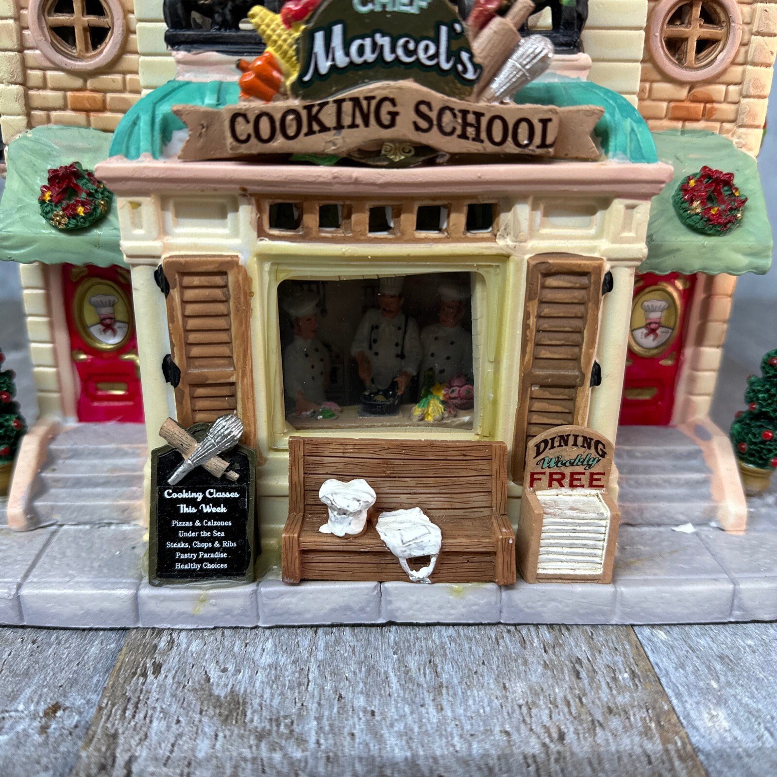 Lemax Caddington Village Chef Marcels Cooking School - Etsy