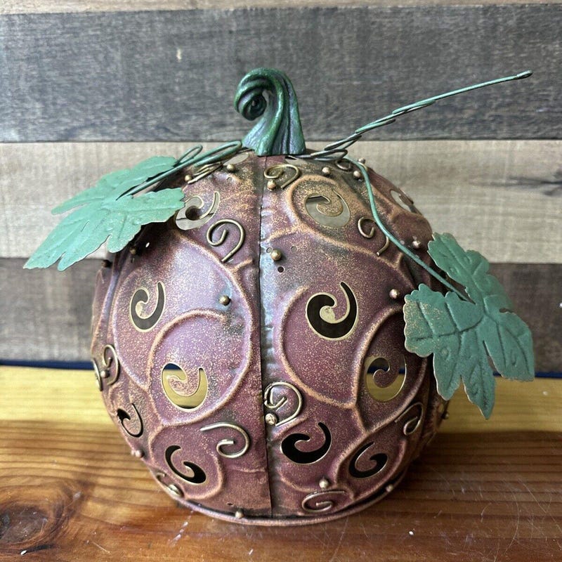 Metal Pumpkins - Etsy UK