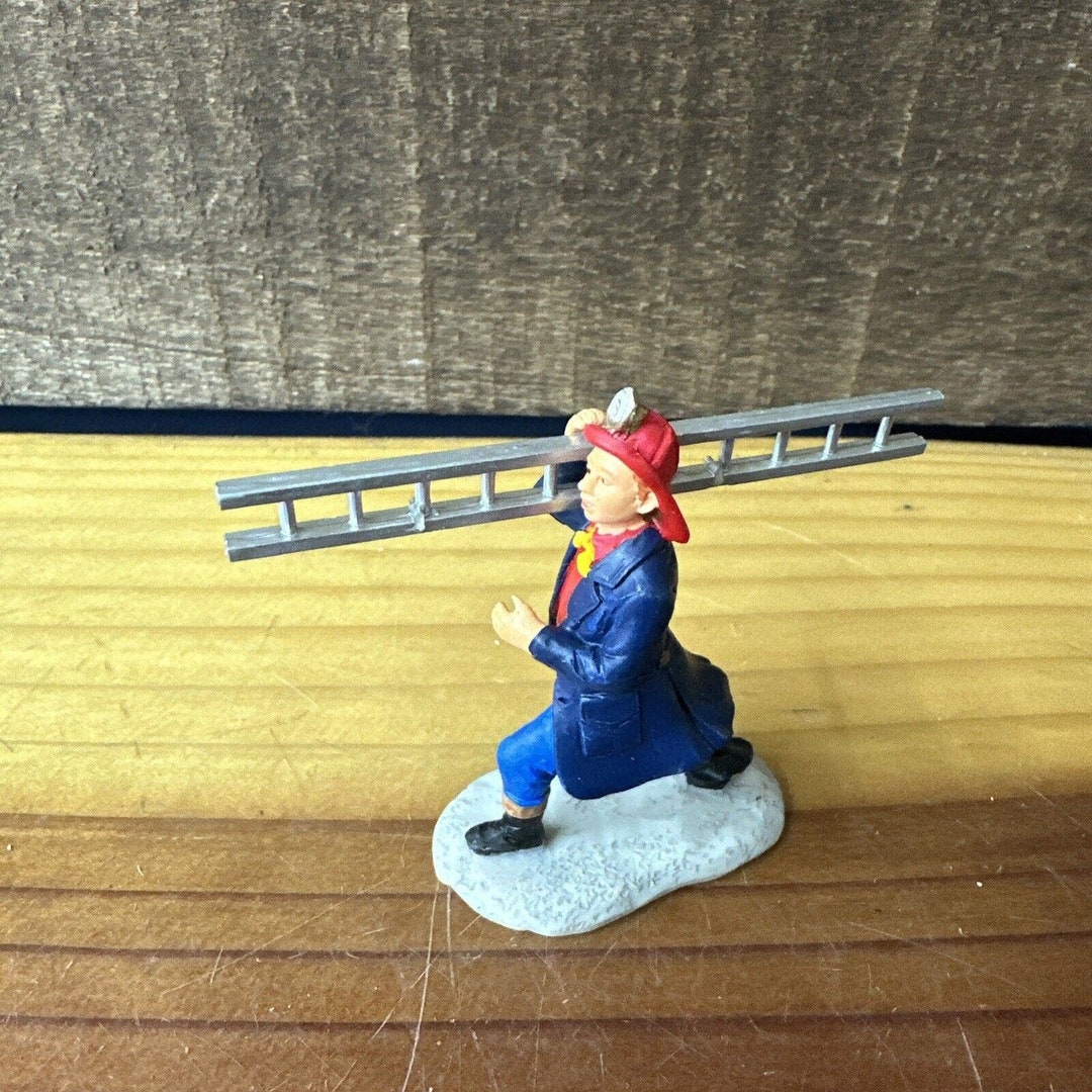 Lemax Fireman Carrying Ladder - Etsy