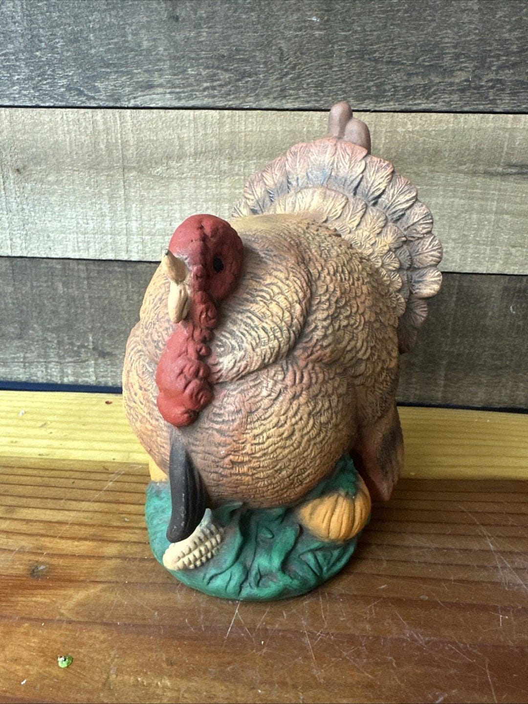 Vintage Handpainted Ceramic Turkey - Etsy