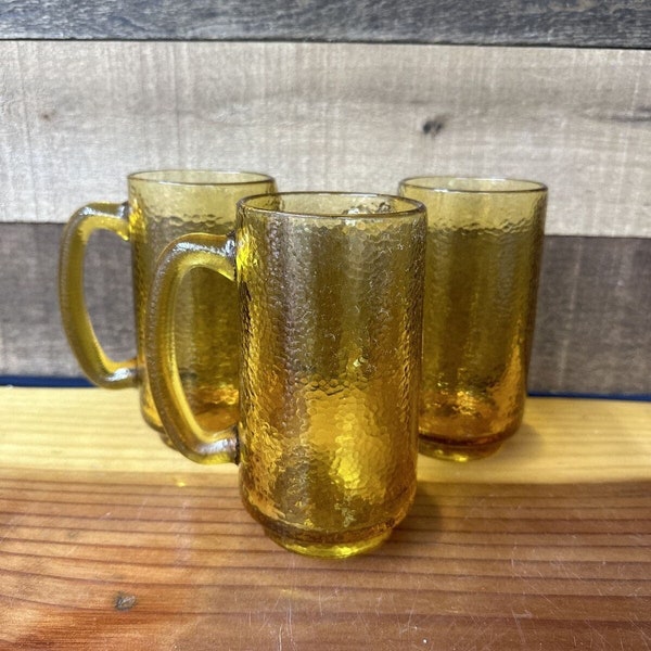 Amber Textured Glass - Etsy