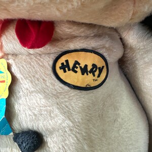 Vintage Animal Fair Huge Henry Stuff Dog With Original Tag 44 - Etsy
