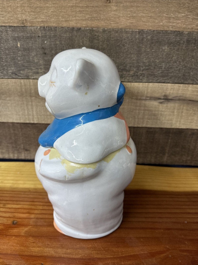 Vintage 1940s Shawnee Smiley Pig Cookie Jar - Etsy