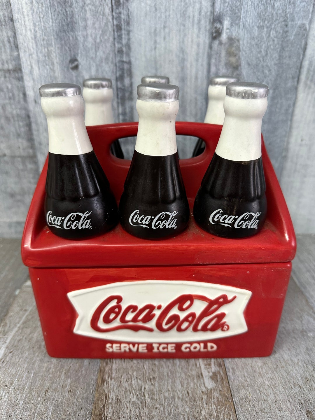 Coca Cola 6 Pack Cookie Jar - Etsy