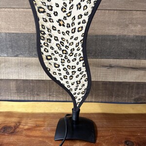 Cheetah Print Fabric Table Accent Night Light 15” Tall - Etsy