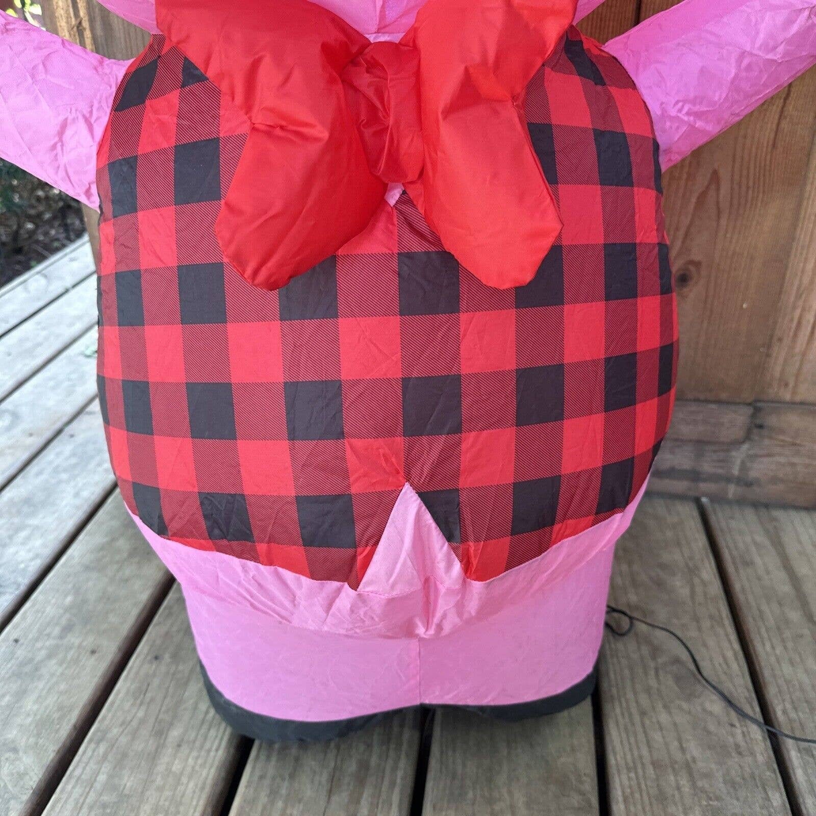 3.5 Ft Pre-lit LED Airblown Pig Christmas Inflatable - Etsy UK