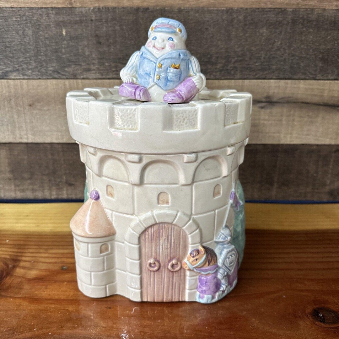 HUMPTY DUMPTY Fairy Tale Castle Home Collection Ceramic Cookie Jar - Etsy