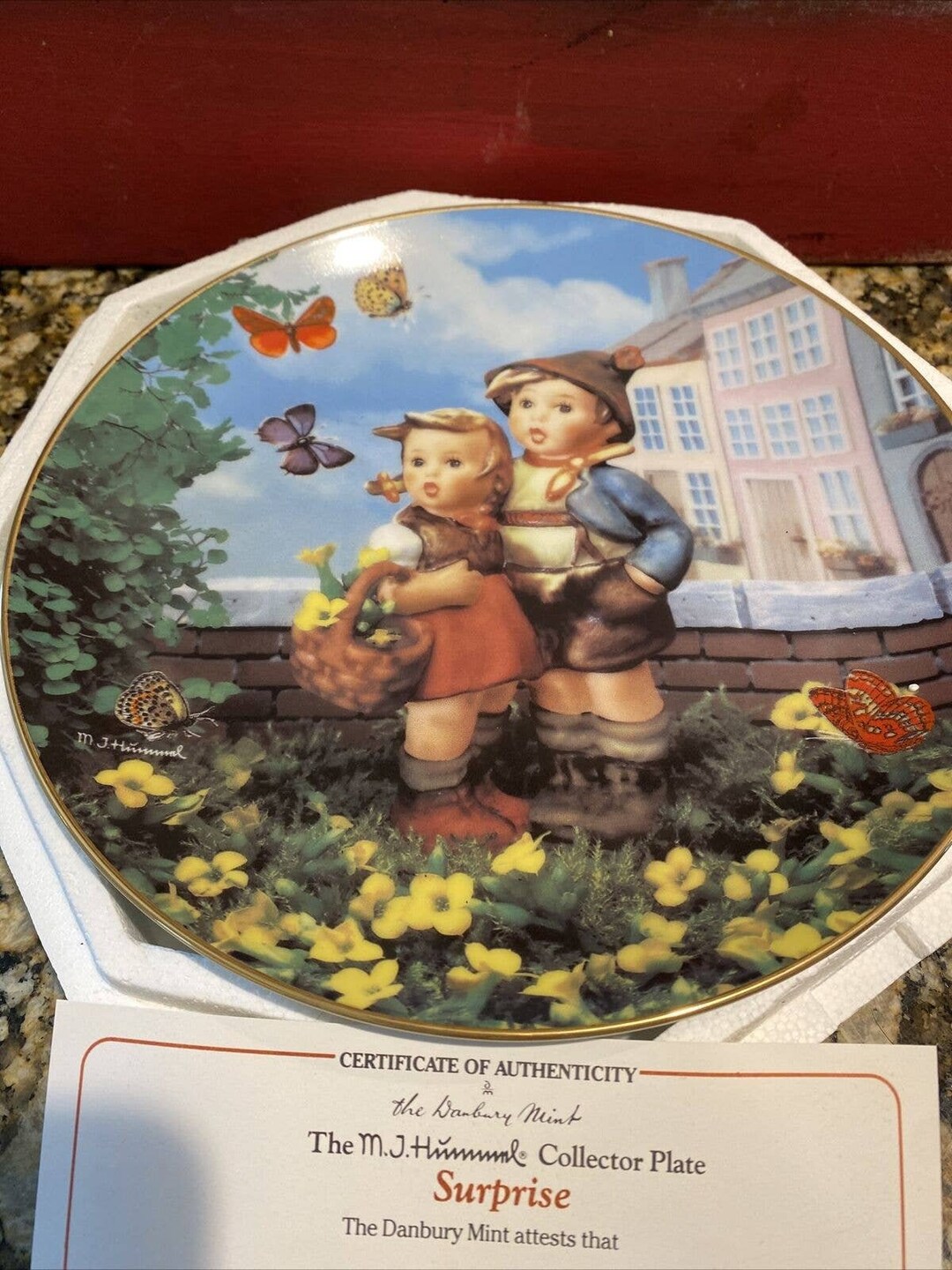 M.I. Hummel Plate Collection "surprise" COA Amd Styrofoam - Etsy