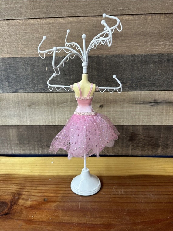 Vintage Tutu Ballerina Jewelry Tree Stand Organizer 1… - Gem