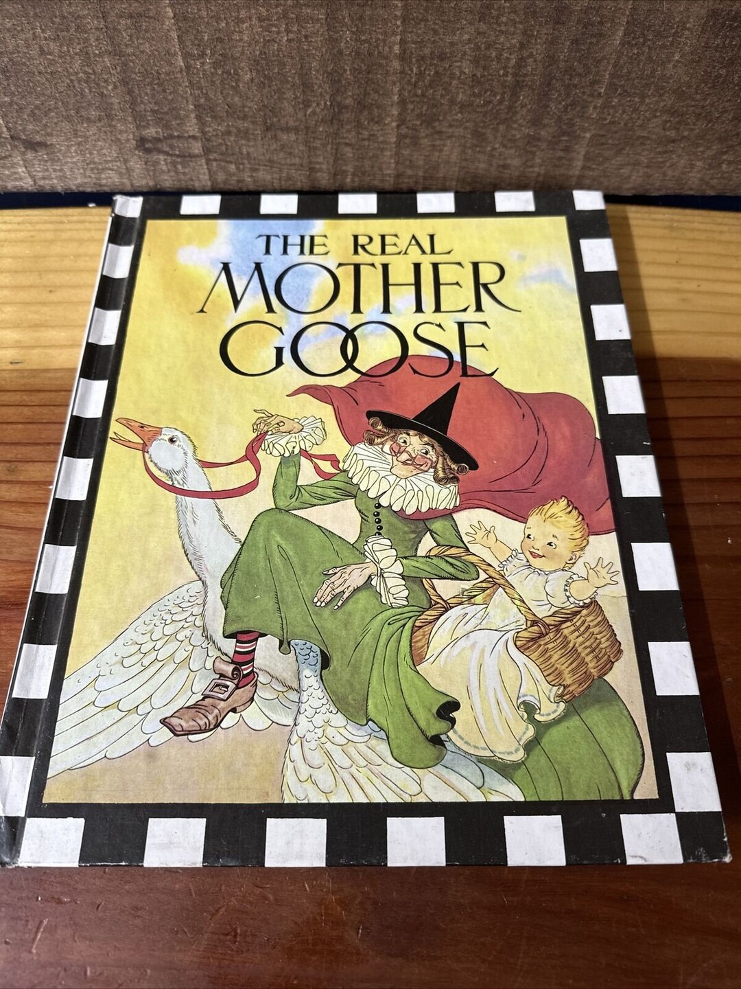 The Real Mother Goose nursery Rhyme Book 1986 Hardcover, Rand Mcnally ...